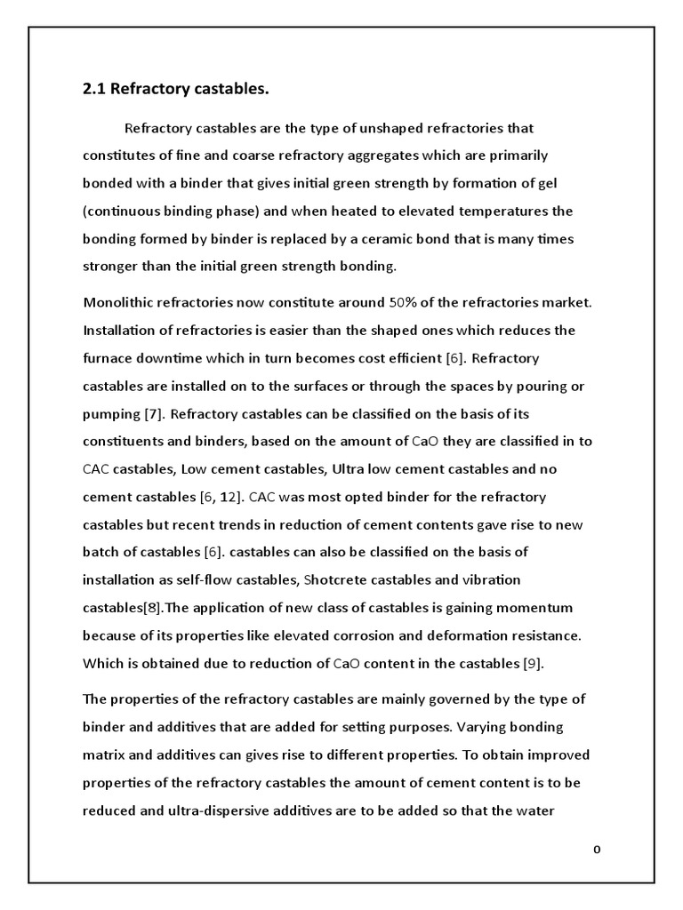 Refrac 2 | Download Free PDF | Refractory | Aluminium Oxide
