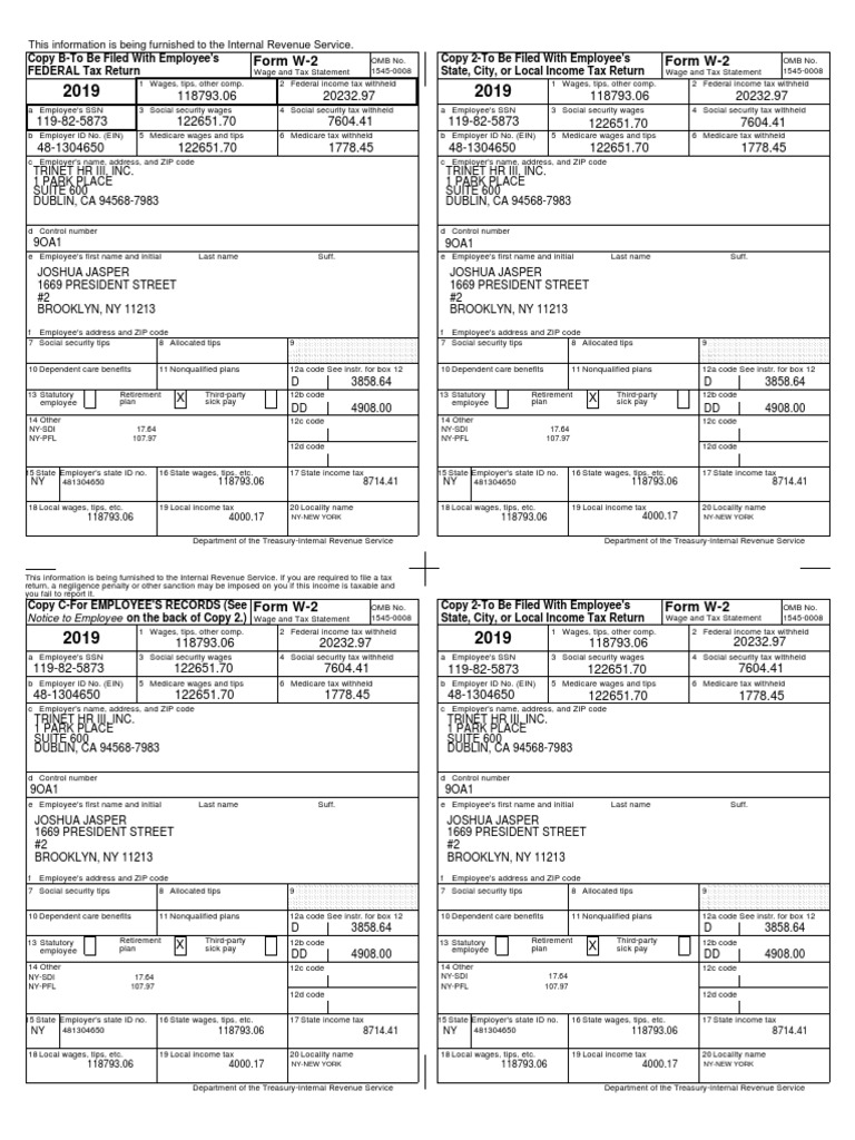 20 TR 08894502584200889450 | PDF | 401(K) | Irs Tax Forms