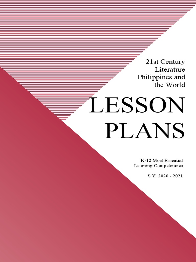 21st Century Literature Lesson Plans | PDF | Genesis Creation Narrative ...