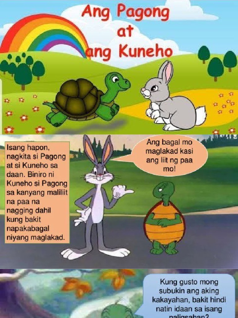 Ang Pagong at Ang Kuneho | PDF