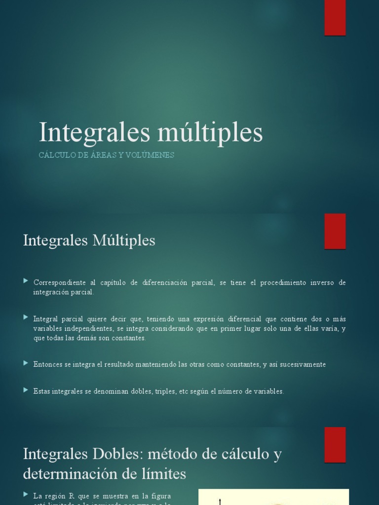 Integrales Múltiples | PDF | Integral | Cálculo