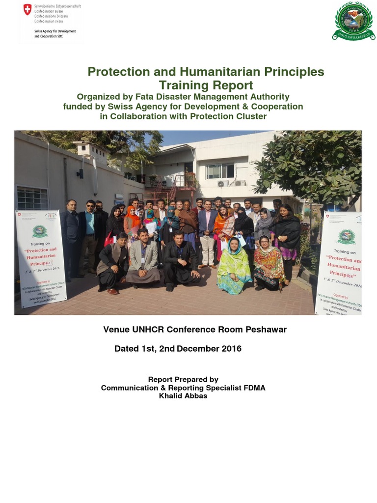 Protection Training Report 1st 2nd Dec Final | PDF | Internally ...