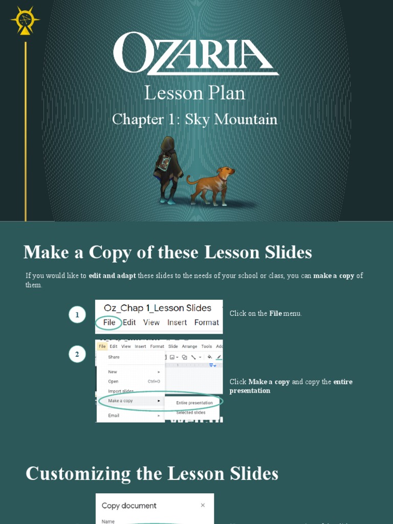 Ozaria Chapter 1 Lesson Overview | PDF | Debugging | Troubleshooting