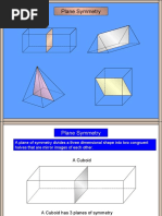 Symmetry of 3d Shapes | PDF | Shape | Geometric Objects