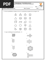 Face Vertice e Aresta@Sosprofessoratividades | PDF