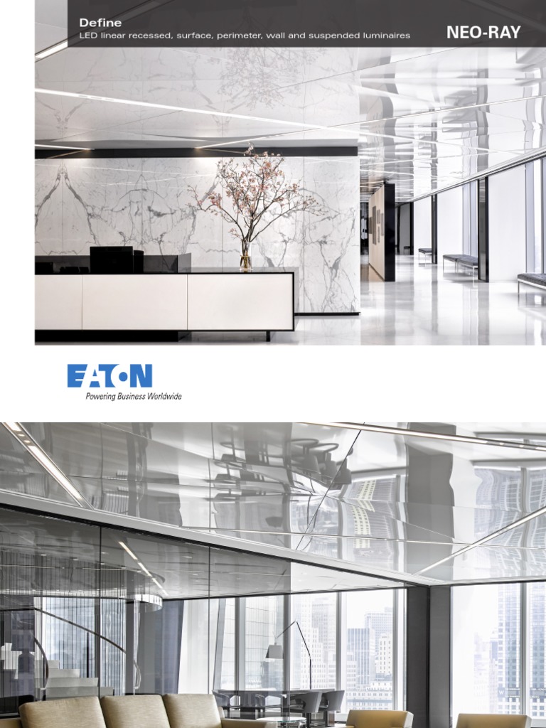 Neo Ray Define Led Luminaire Bro | PDF | Lighting | Extrusion