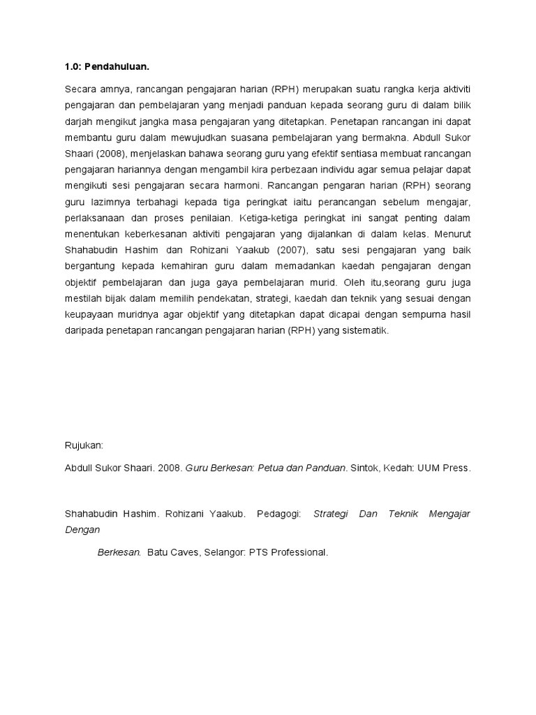 Pendahuluan RPH Sirah | PDF