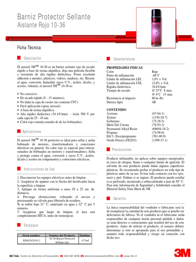HDS Barniz | PDF | Sustancias químicas | Química