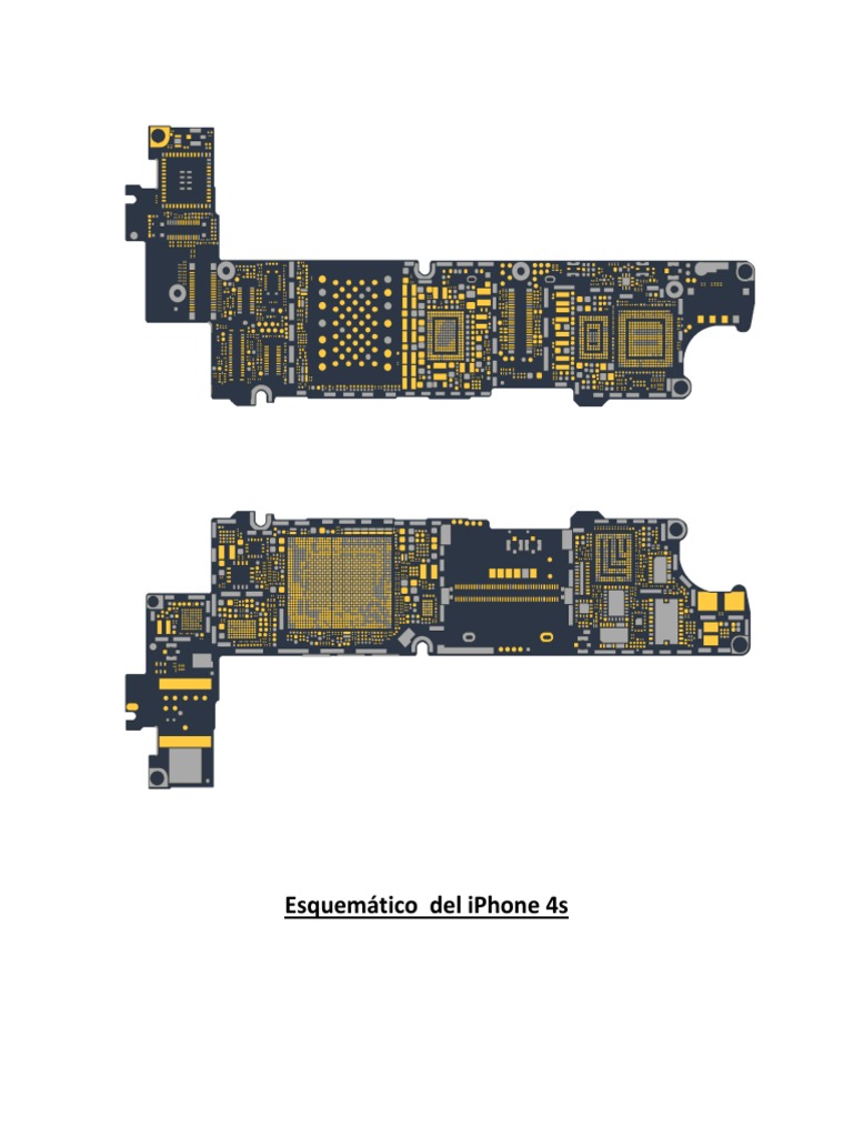 Esquemático Del Iphone 4s | PDF