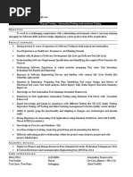 Fresher Resume | PDF | Selenium (Software) | Software Testing
