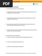 Grade 8 Physics Worksheet | PDF | Velocity | Speed
