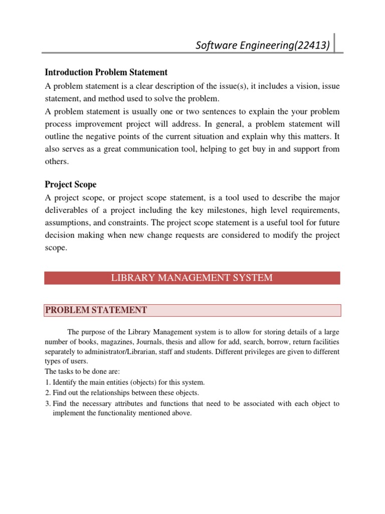 Library Management System Requirements | PDF | Software Testing | Software