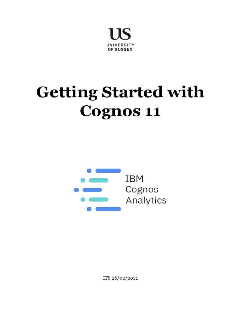 Getting Started With Cognos 11 | PDF | Safari (Web Browser) | Internet ...