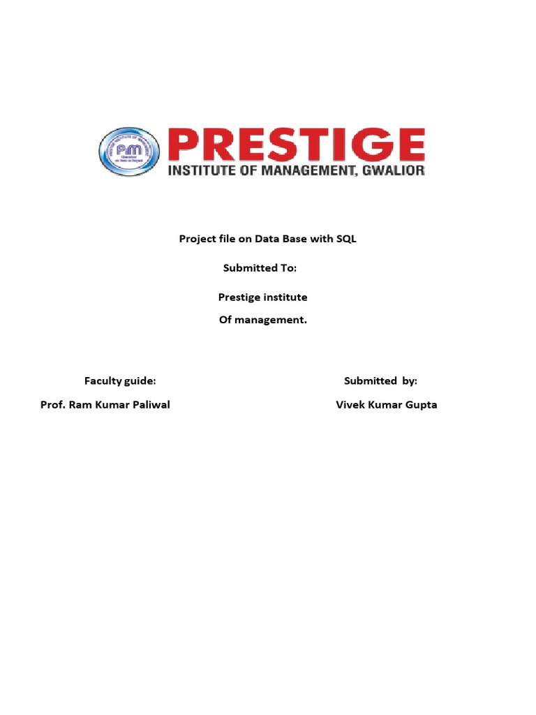 58 Vivek - Kumar.Gupta DBMS | PDF | Sql | Table (Database)