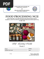 SHS Grade 11 - TVL Food Processing | PDF | Curing (Food Preservation ...