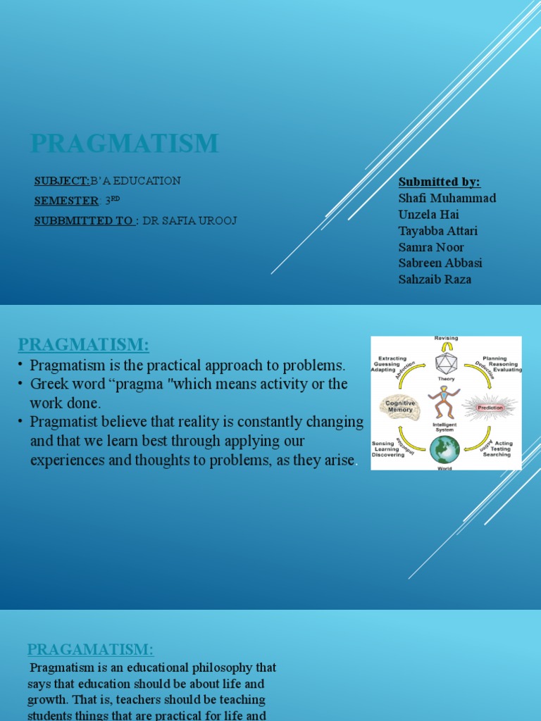 Pragmatism | PDF | Pragmatism | Truth
