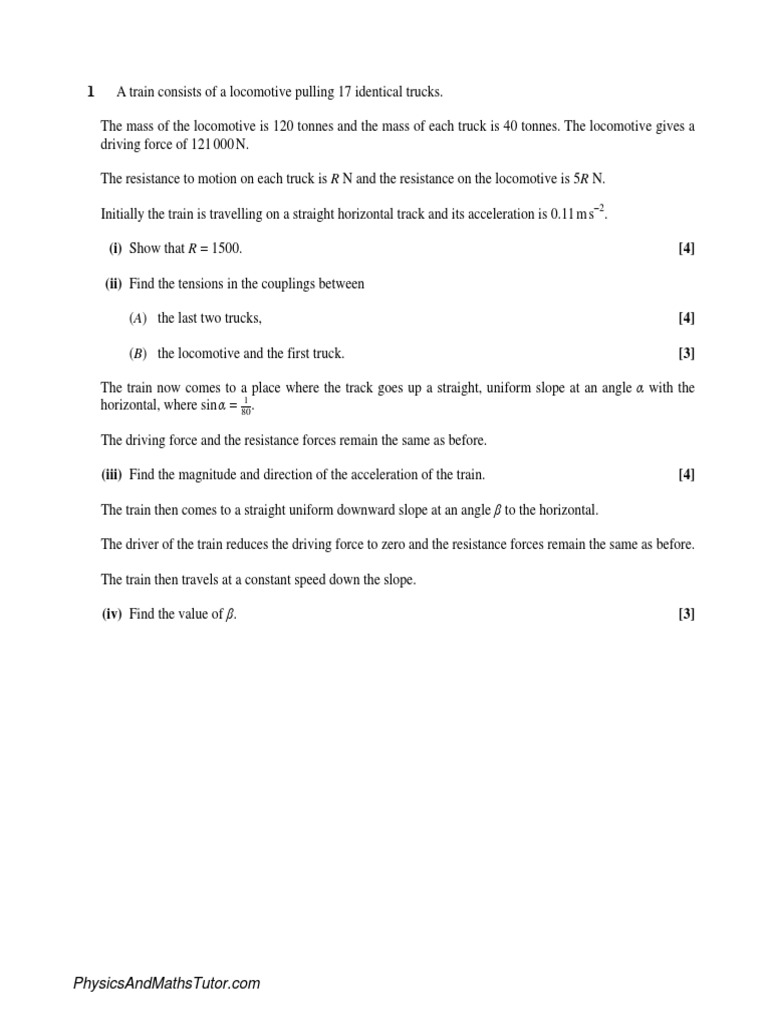 M1 Kinematics - 2D-3D Suvat 1 QP | PDF | Force | Tension (Physics)