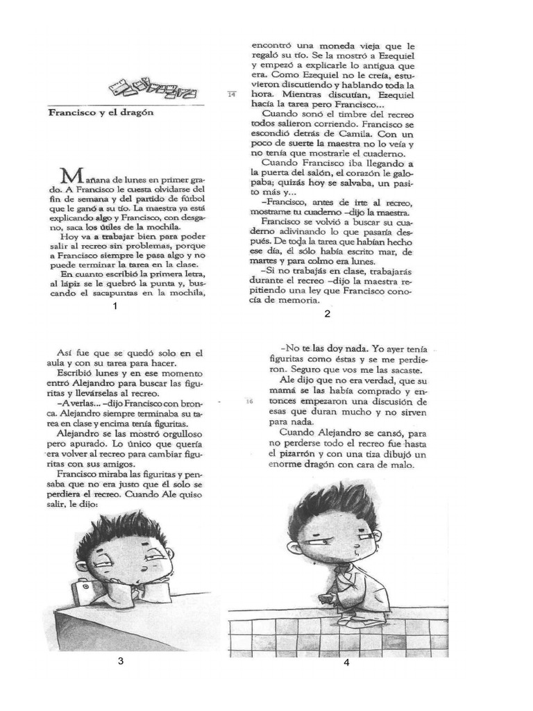 Cuentos Para Salir Al Recreo - Francisco y El Dragón - Margarita Mainé ...