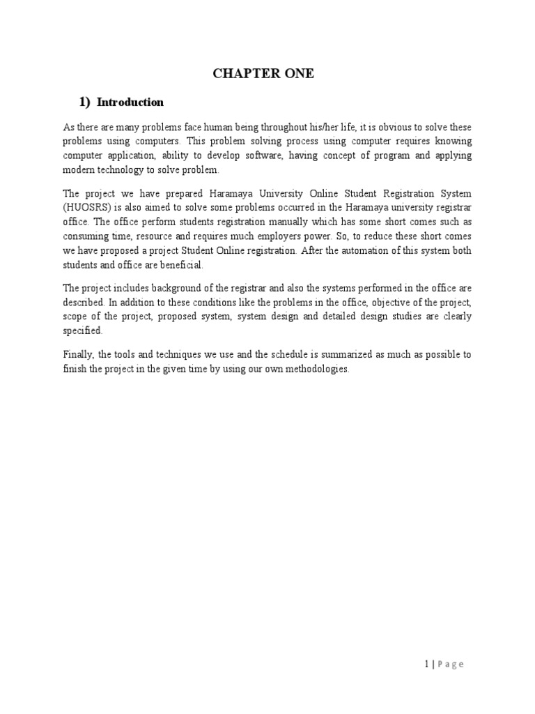 1) Chapter One | PDF | Use Case | Databases