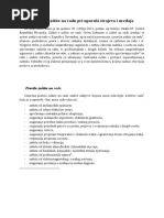 Pravilnik o Poslovima S Posebnim Uvjetima Rada | PDF