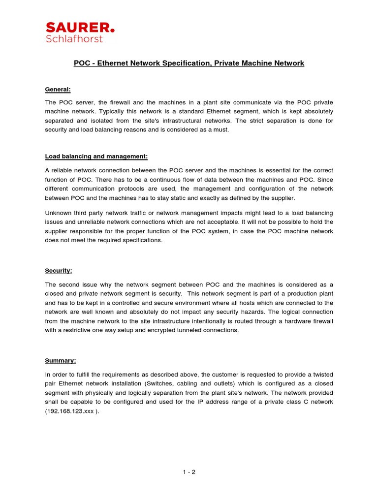 Ethernet Network Setup Guide | PDF | Computer Network | Ethernet