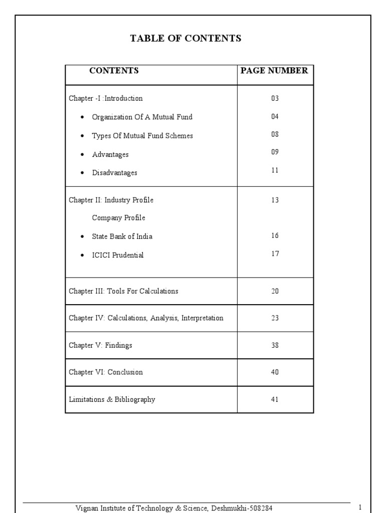 Washeem-Mutual Fund Report | PDF