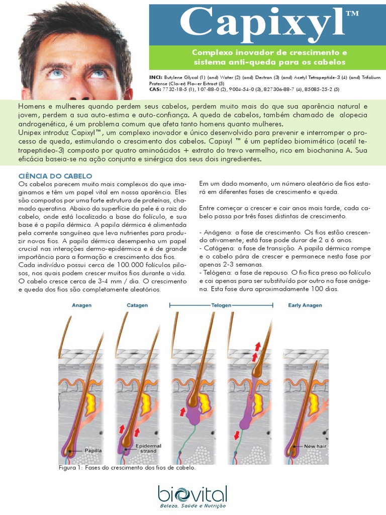 Capixyl 2 | PDF | Cabelo | Colágeno