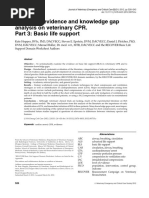 J Vet Emergen Crit Care - 2012 - Rozanski - RECOVER Evidence and ...