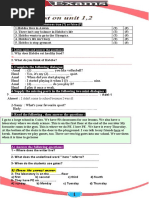 Connect Plus Prim.5 Second Term 2024 | PDF | Chariot | Pronoun