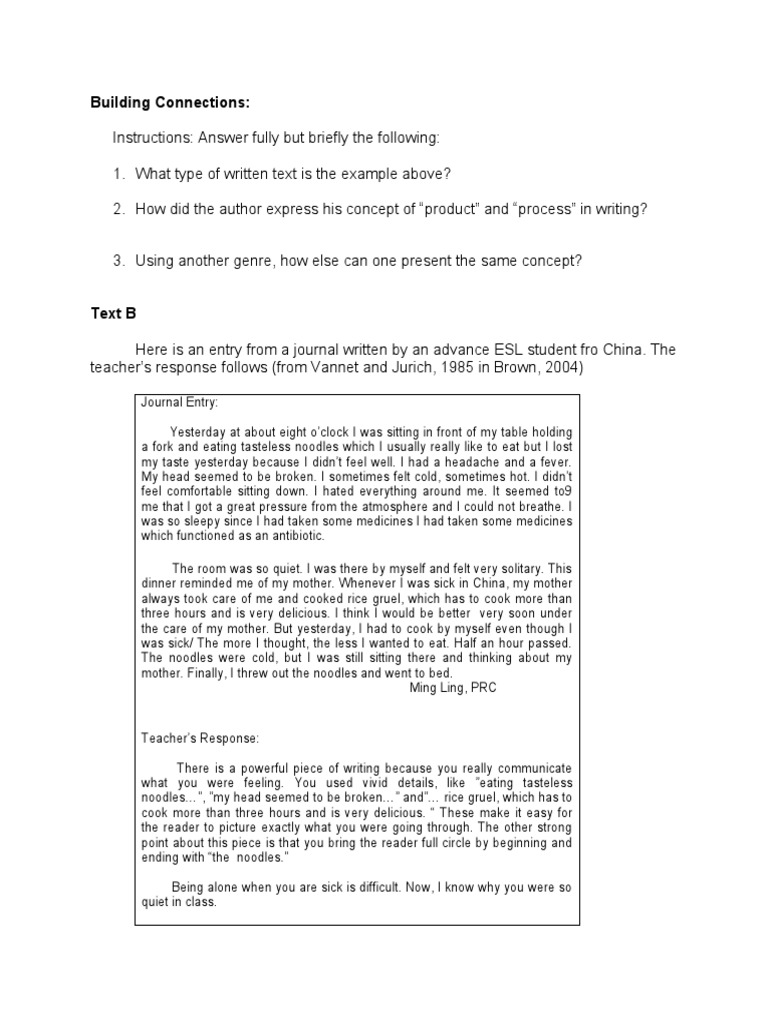 Building Connections | PDF