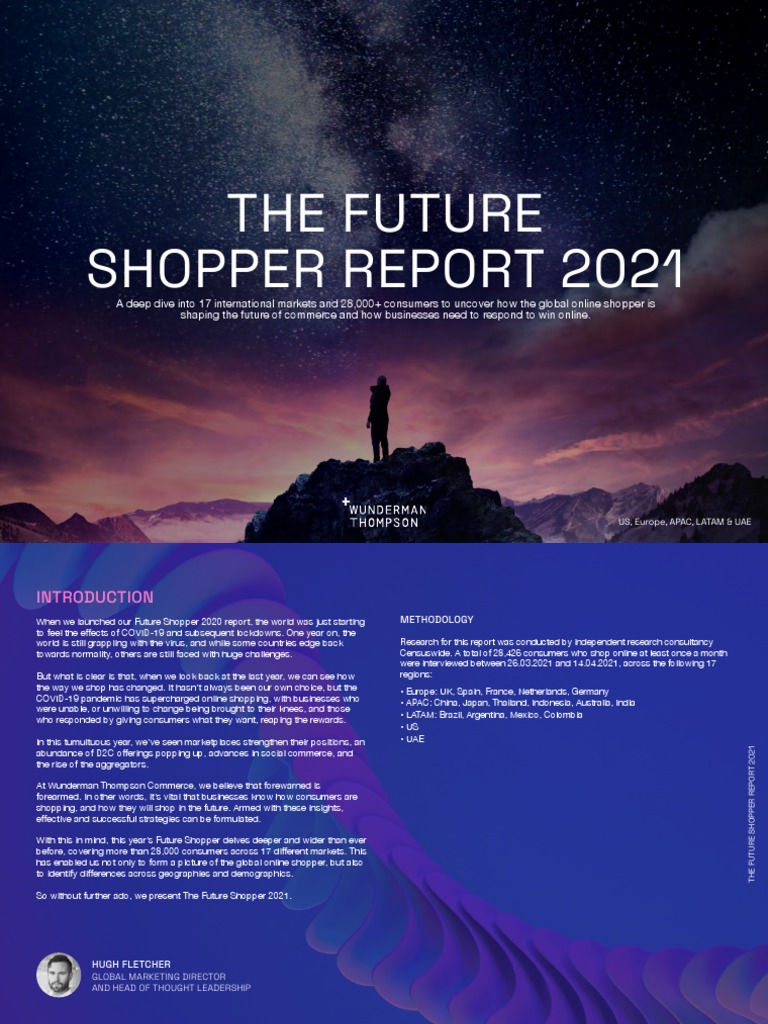 WTC - The Future Shopper Report 2021 | PDF | Retail | E Commerce