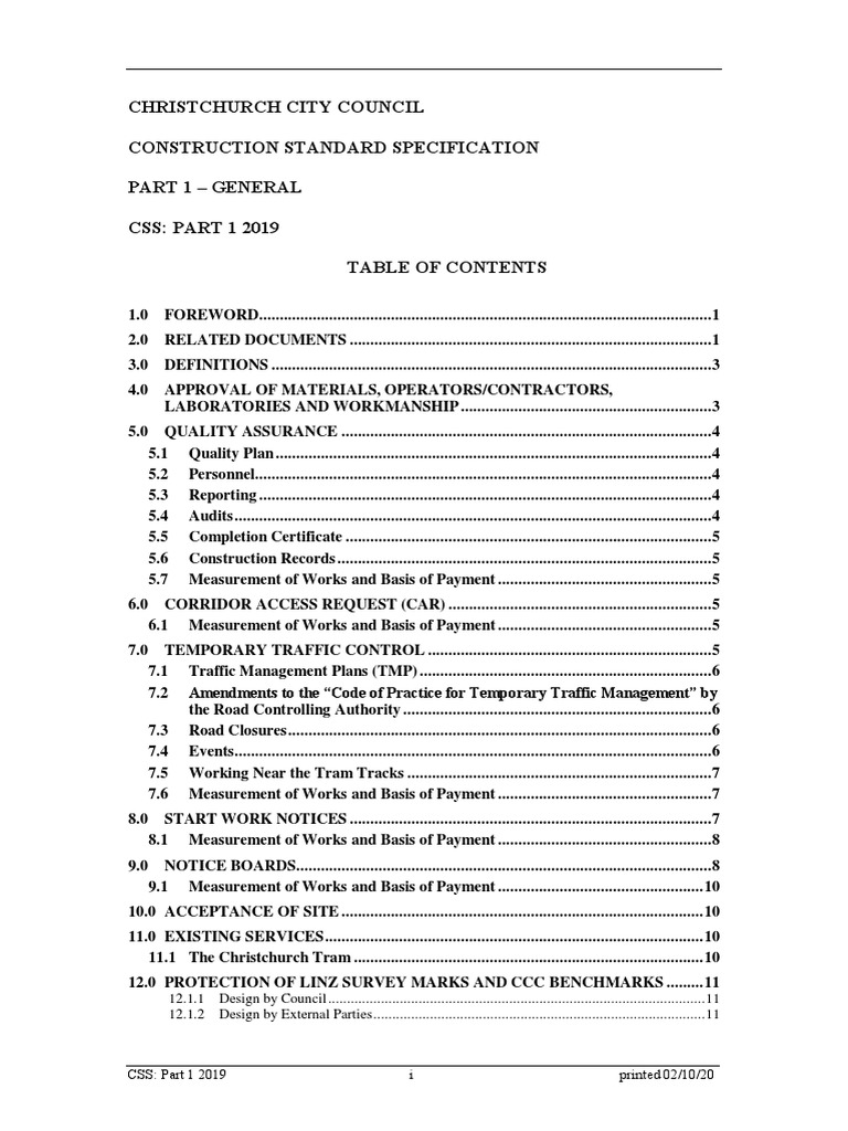 CSS Part 1 General 2019 | PDF | Specification (Technical Standard ...