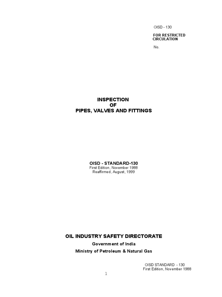 Inspection of Pipes, Valves, and Fittings: A Guide to Ensuring Safety ...