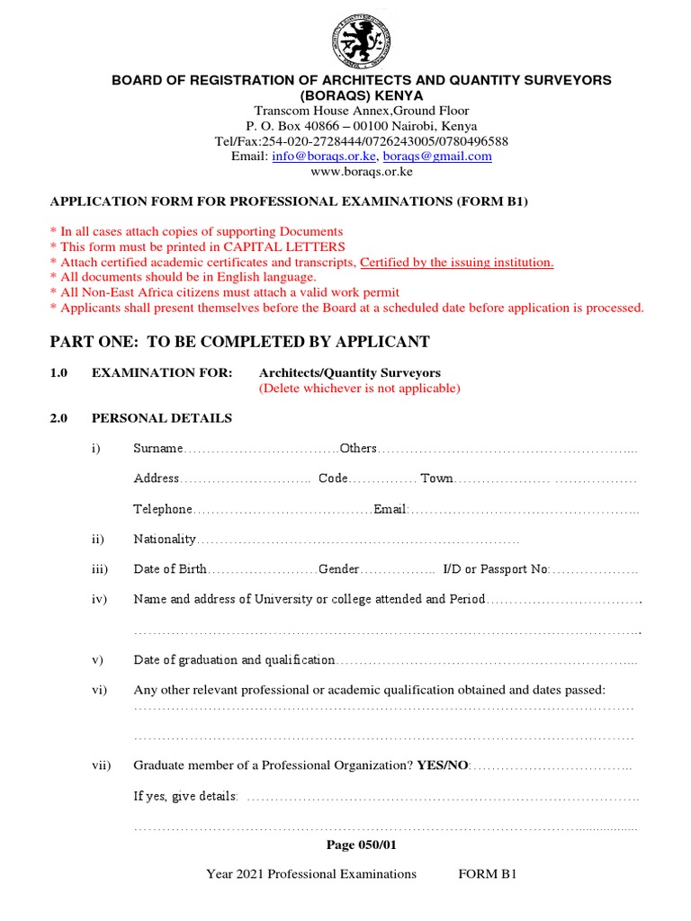 Exam Application Form 2021 2 | PDF | Government