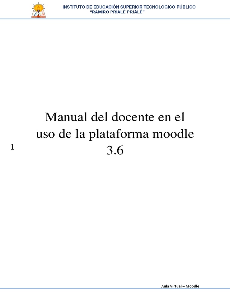 Manual Moodle | PDF | Moodle | Wiki