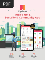 MyGate User Manual 2022 - Digital | PDF | Information | Mobile App