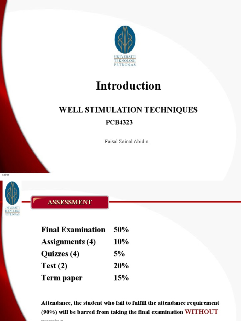 Well Stimulation Introduction | Download Free PDF | Hydraulic ...