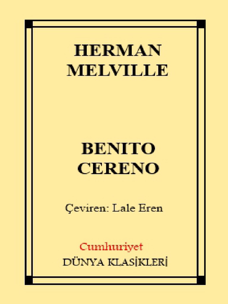 Herman Melville - Benito Cereno - Herman Melville | PDF