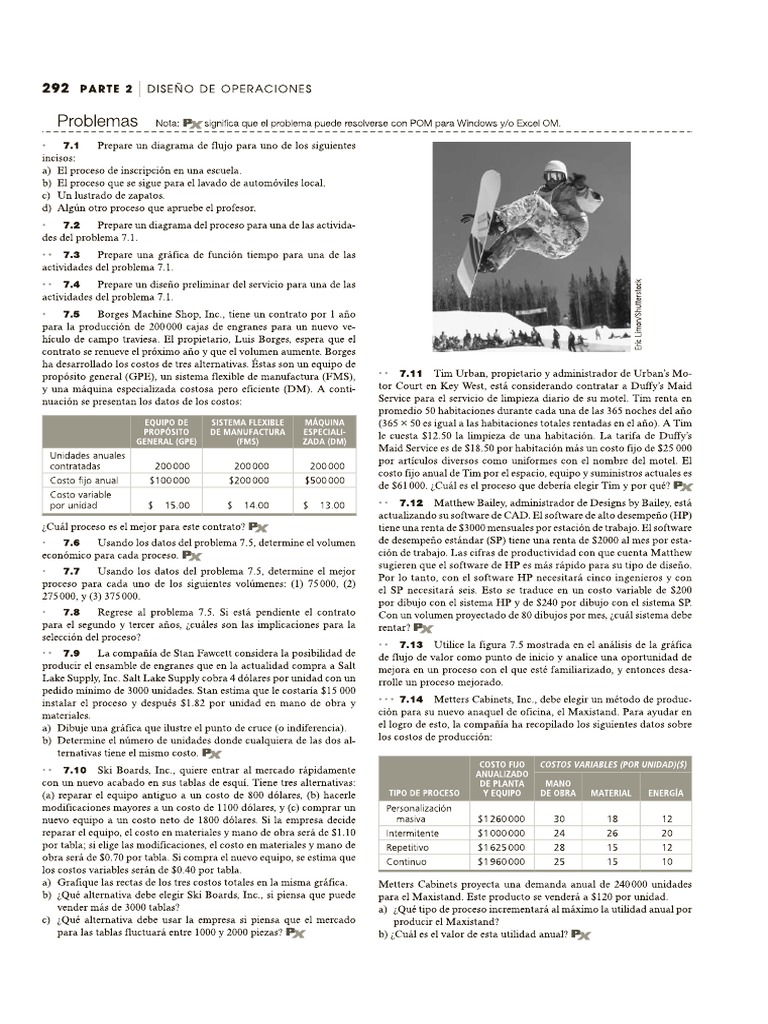 Ejercicios Cap. 7 | PDF