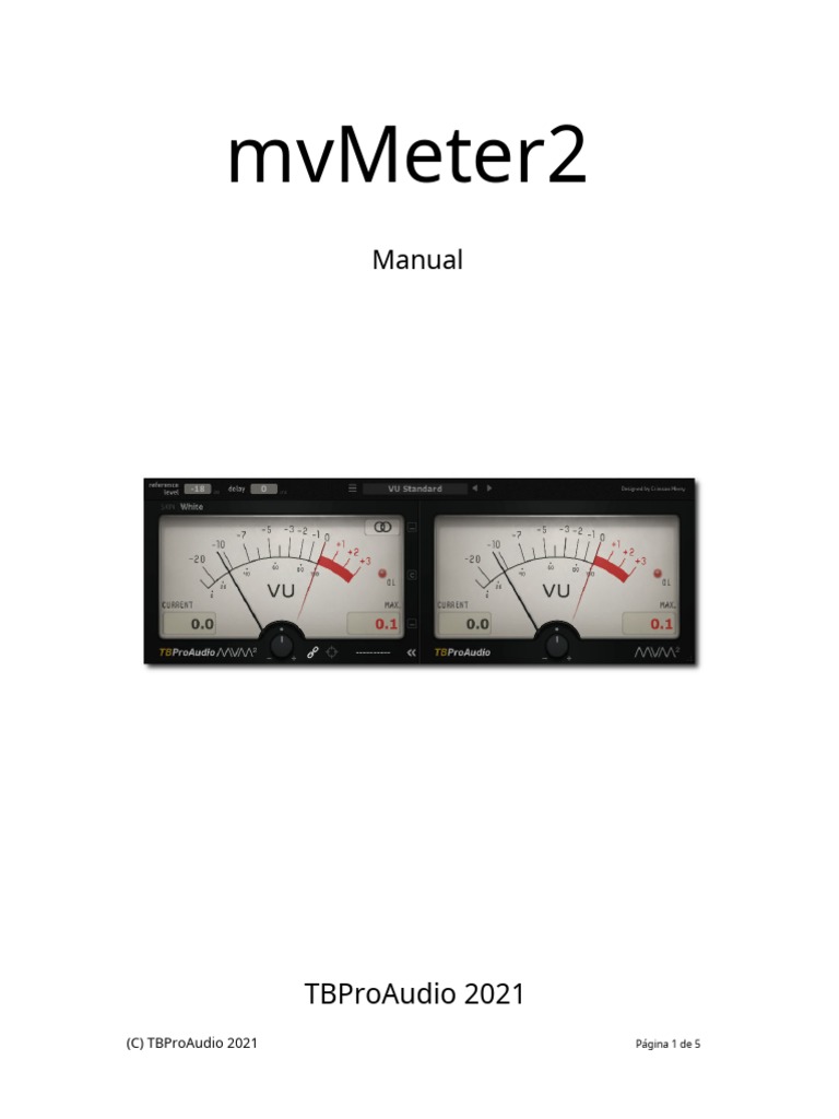 Mvmeter2 Manual - En.es | PDF | Informática | Software