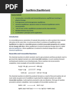 Reaction Rates and Chemical Equilibrium | PDF | Reaction Rate ...