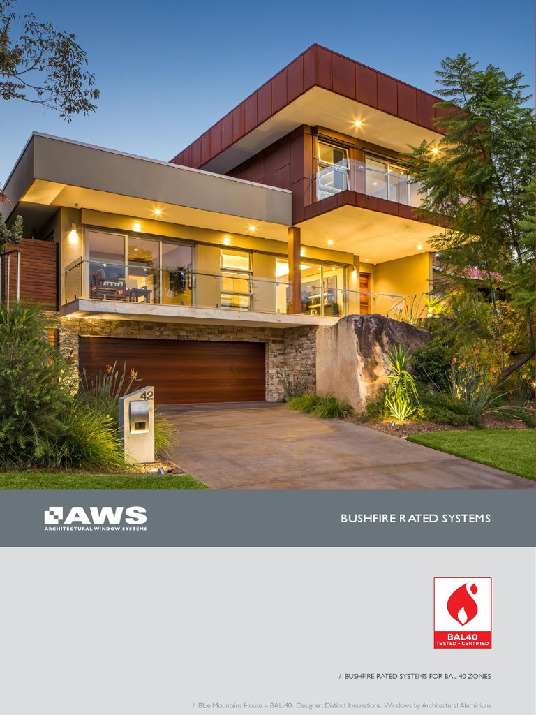 Regency Windows - AWS - Bushfire Solutions Brochure | PDF | Door | Window