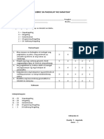 Rubrics Sa Role Playing | PDF