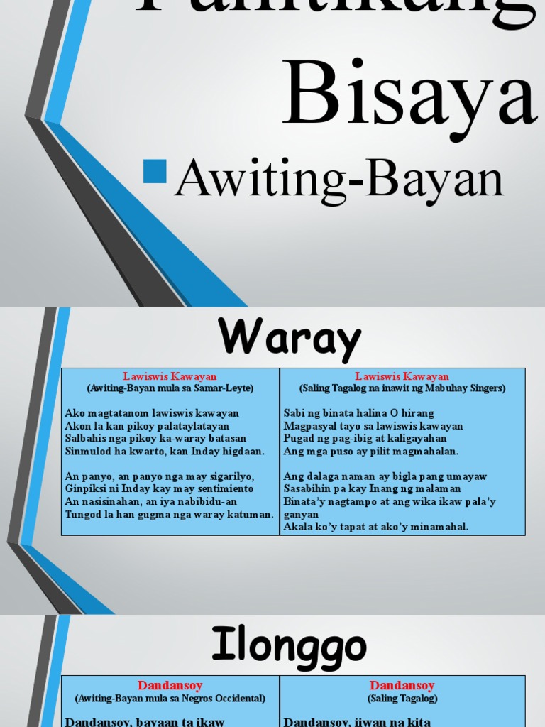 Kabisayaan | PDF
