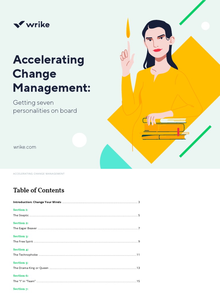 Accelerating Change Management:: Getting Seven Personalities On Board ...