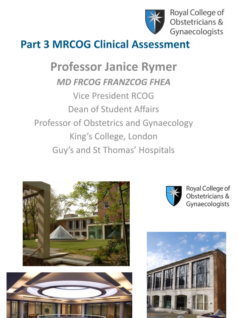 2b Part 3 MRCOG Exam JR | PDF | Gynaecology | Obstetrics