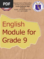 English 9 - Module1 - Modals PDF | PDF | Verb | Grammar
