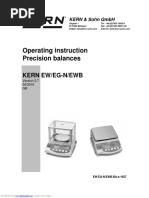 Balanzas Analiticas Familia Sartorius Modelo BP310s - Manual | PDF ...