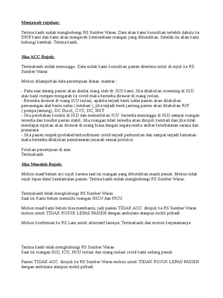 Format Jawaban Rujukan | PDF