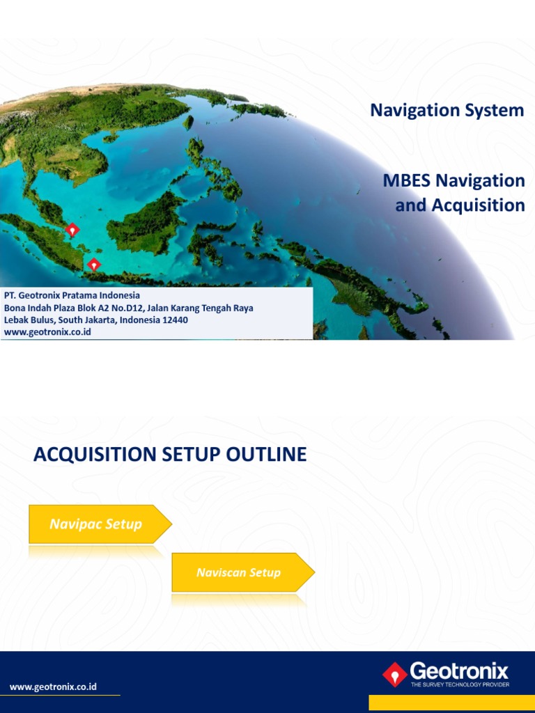 EIVA Navisuite - Navigation System | PDF | Input/Output | Navigation